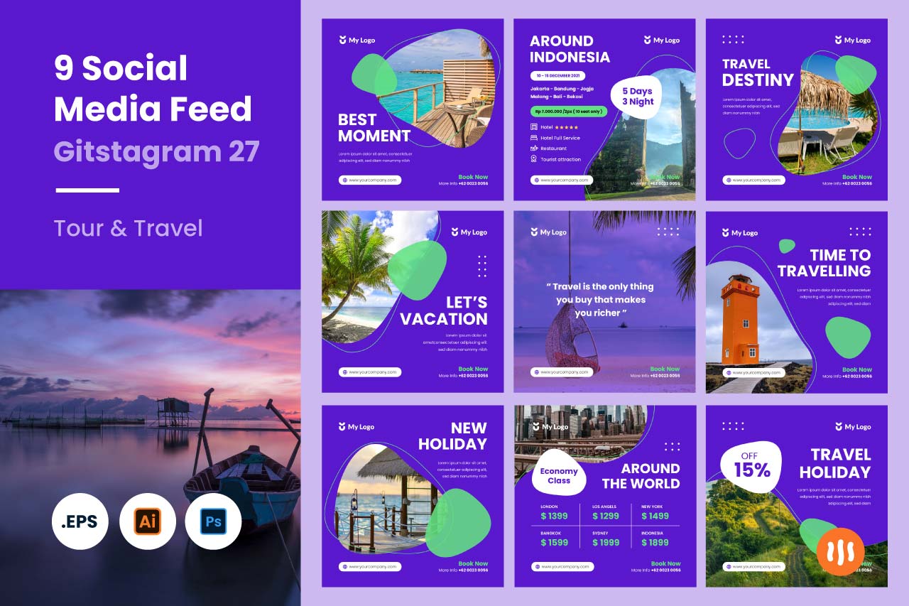 10 Twibbon Frame - Git Aset