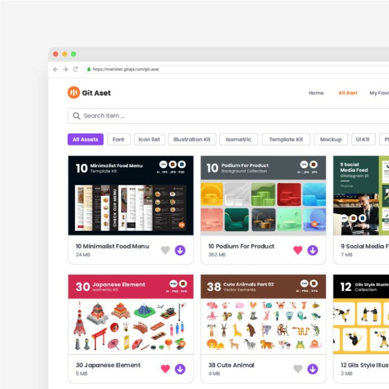 Git Aset - Unlimited Download : Fonts, Icons, Illustrations ...