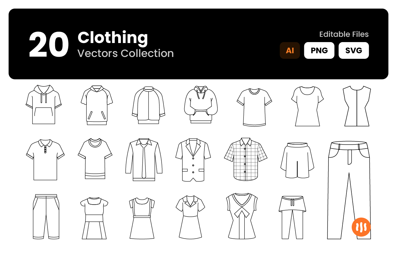 20 Type Of Clothing - Git Aset